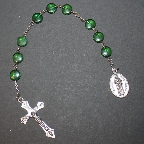 Jewelry | St Jude Hand Rosary | Poshmark